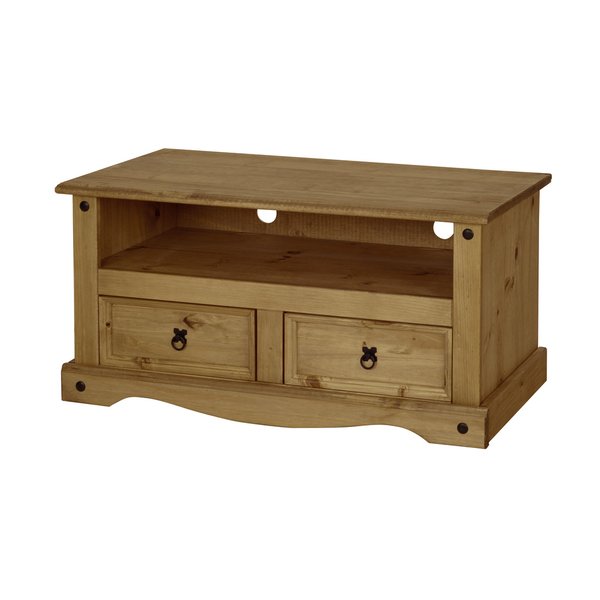 Rack TV 2 Gavetas em Madeira de Pinus CERA CLASSIC