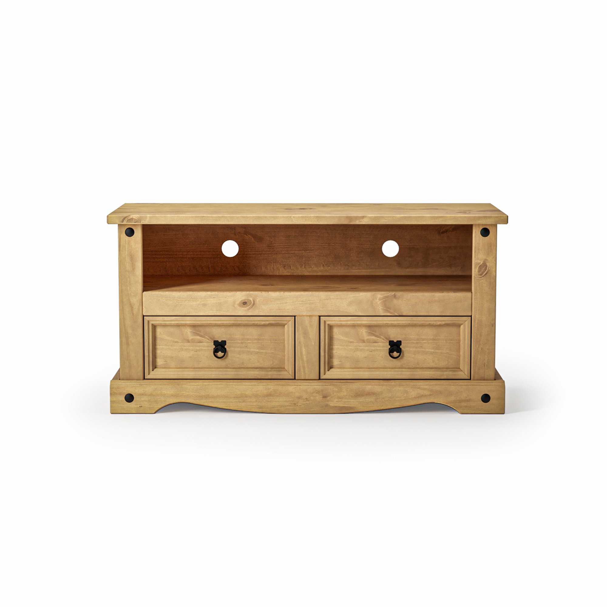 Rack TV 2 Gavetas em Madeira de Pinus CERA CLASSIC